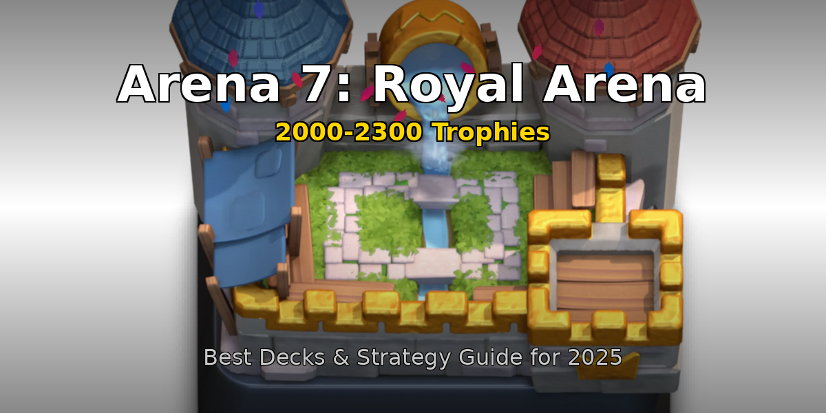 Best Clash Royale Decks for Arena 7 (Royal Arena) — 2000-2600 Trophies ...